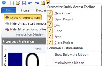 Customizing the Interface